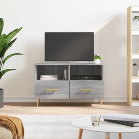 TV skříňka šedá sonoma 80 x 36 x 50 cm kompozitní dřevo - Default Title