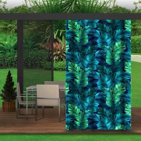 Krásný exotický zelený závěs pro zahradní altán Šířka: 155 cm | Délka: 240 cm