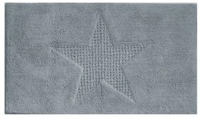 KELA Koupelnová předložka LINDANO 100% bavlna šedá 65x55cm KL-21170