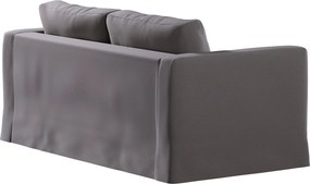 Potah na pohovku IKEA  Karlstad 2-místná , nerozkládací, dlouhý barva hnědá látka sametová