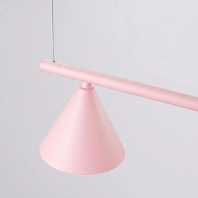 Sollux Lighting Lustr NOX 4L růžový