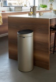 Brabantia Touch Bin NEW 30L champagne