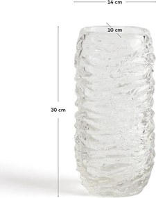 Skleněná váza (výška 30 cm) Vorma – Kave Home