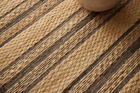 Diamond Carpets India, Ručně vázaný kusový koberec Agra Terrain DE 2281 Natural Mix, 80x150, béžová, chodba / předsíň