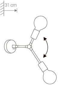 Svítidlo Nowodvorski TWIG II 9141