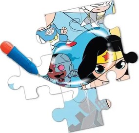 Clementoni PUZZLE s malováním vodou Water Magic: DC Super Friends / 15