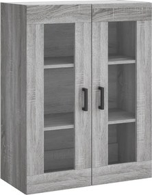 Skříň highboard šedá sonoma 69,5 x 34 x 180 cm kompozitní dřevo 3198343