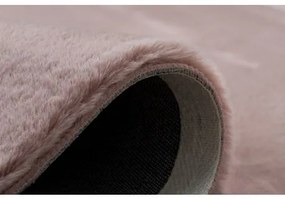 Dywany Luszczow Kusový koberec BUNNY růžový, imitace králíčí kožešiny Rozměr koberce: 200 x 290 cm