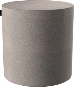 Sedák Barrel- válec pevný barva béžová látka pletený vzor