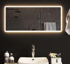 vidaXL Koupelnové zrcadlo s LED osvětlením 40x90 cm [3154082]