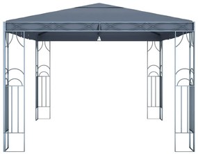 vidaXL Marketos Altán 400 x 300 cm antracitový