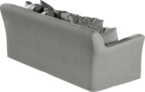 Potah na pohovku IKEA  Tomelilla rozkládací barva šedá látka lesklé, sametová