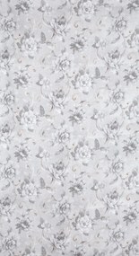 ZÁVĚS NA KROUŽCÍCH SIENNA 140X250 CM KVĚTY