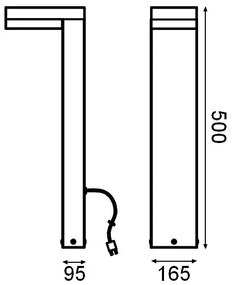Ledvance - LED Venkovní lampa VENUS LED/4W/12V IP44