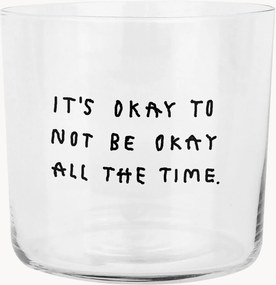 Sklenice It's Okay To Not Be Okay