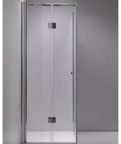 BPS-koupelny Čtvercový sprchový kout HYD-SK1180A 80x80 chrom/transparent - bez vaničky