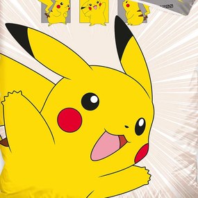 Dětské povlečení Pokémon Pikachu v Akci