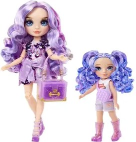 MGA Rainbow High Malá sestřička - Amethyst (Purple) / od 4 let
