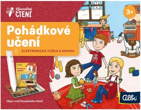 ALBI Kouzelné čtení elektronická tužka + kniha Pohádkové učení na baterie Zvuk albxu