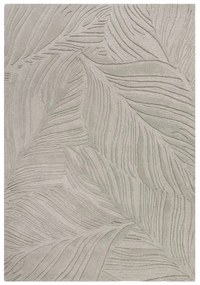 Flair Rugs koberce Kusový koberec Solace Lino Leaf Grey Rozměry koberců: 160x230