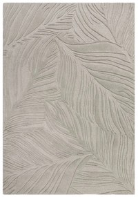 Flair Rugs koberce Kusový koberec Solace Lino Leaf Grey Rozměry koberců: 200x290