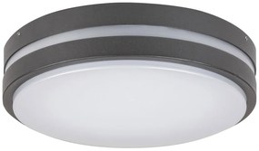 RABALUX Venkovní LED nástěnné svítidlo HAMBURG, 900lm, 4000K, IP44, kulaté 008848