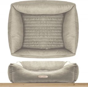 MILK&PEPPER Pelíšek pro psy a kočky Saint Honore Taupe 75cm