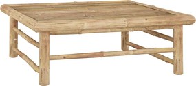 12dílná zahradní sedací souprava + tmavě šedé podušky bambus 3058226