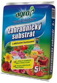 Zahradnický substrát AGRO 5l