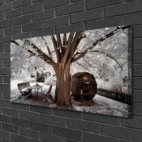 Obraz na plátně Strom Příroda 125x50 cm