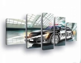 Obraz 170x100 Policie rychlost dynamika město noc moderní honička
