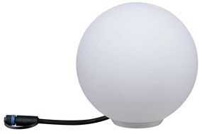 Paulmann 94177 Plug&Shine Globe, venkovní světelný objekt 2,8W LED 3000K, prům.20cm, IP67