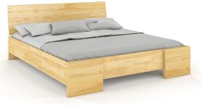 Zvýšená postel Hessler - borovice   , Borovice přírodní, 200x200 cm