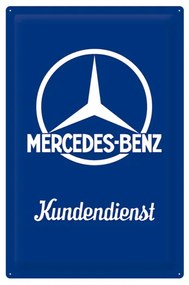 Nostalgic Art Cedule 40x60 Mercedes-Benz - Kundendienst NA24012