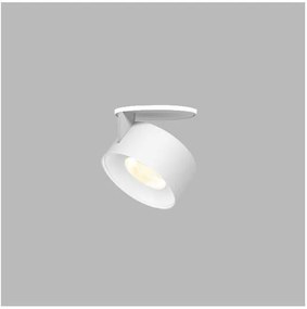 Stmívatelné zápustné LED svítidlo KLIP s možností natáčení - bílá, bílá, DALI