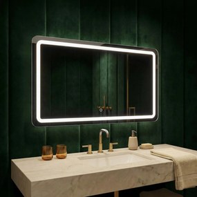 Tutumi Zrcadlo 100x60 cm s regulovatelným LED osvětlením HOM-01524