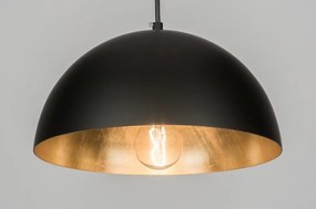 Závěsné designové svítidlo Magna 30,5 Black and Gold