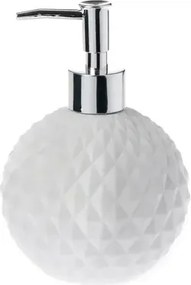 Spirella ALISON bílá / Dávkovač mýdla / porcelán / 480 ml / 17 cm
