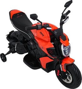 Elektrická motorka Ducati Diavel x Bentley oranžová