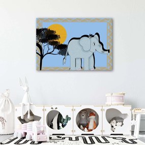 Gario Obraz na plátně Slon africký Rozměry: 60 x 40 cm