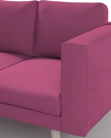 Potah na pohovku IKEA Norsborg 3-místná barva růžová látka pletený vzor