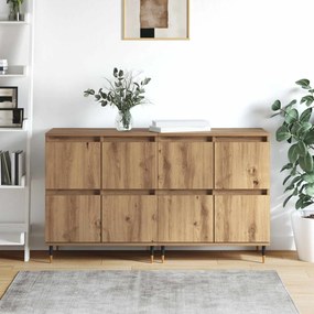 Úložná skříňka 2 ks Artisanový dub 60 x 35 x 70 cm 3394528