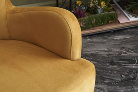 Atelier del Sofa Křeslo Karina - Gold, Zlatá