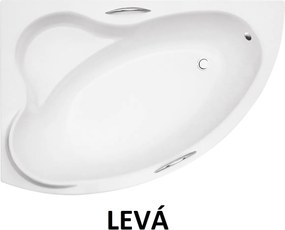 Besco ADA 160 cm VANADA160L vana bez nožiček levá Koupelny Bernold