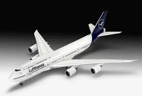 Revell Boeing 747-8 Lufthansa / Plastikový model / 1:144 / 192 dílů /