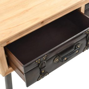 Konferenční stolek masivní jedlové dřevo 115 x 55 x 50 cm - Default Title