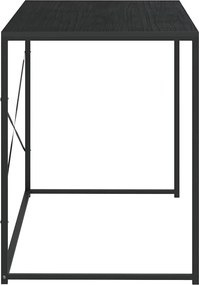 Počítačový stůl černý 110 x 60 x 70 cm kompozitní dřevo 30208