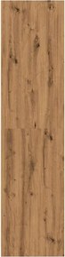 Šatní skříň dub artisan 80 x 50 x 200 cm kompozitní dřevo 3307755