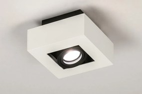 Stropní LED svítidlo do obýváku Rivolli Black and White 1