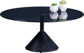 XXXLutz KONFERENČNÍ STOLEK, šedá, černá, kov, sklo, 60/60/35 cm Boxxx - Konferenční stolky - 001815031002